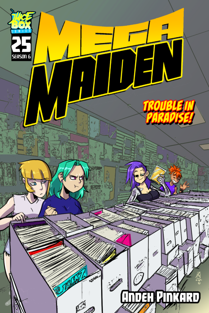 Chapter 25 [cover] | Mega Maiden