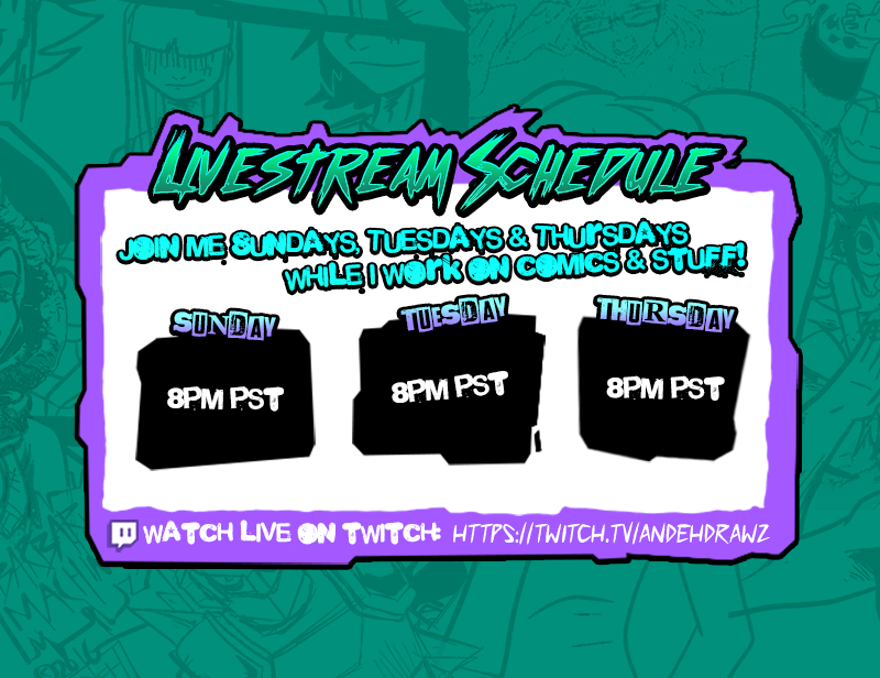 Livestream schedule for 2026! | Mega Maiden